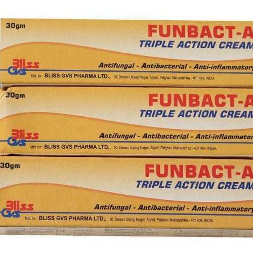Funbact-A Triple Action Cream – Antifungal & Antibacterial | Royac Shop
