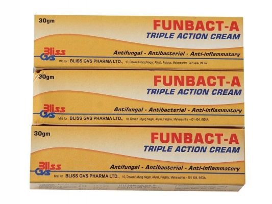 Funbact-A Triple Action Cream – Antifungal & Antibacterial | Royac Shop